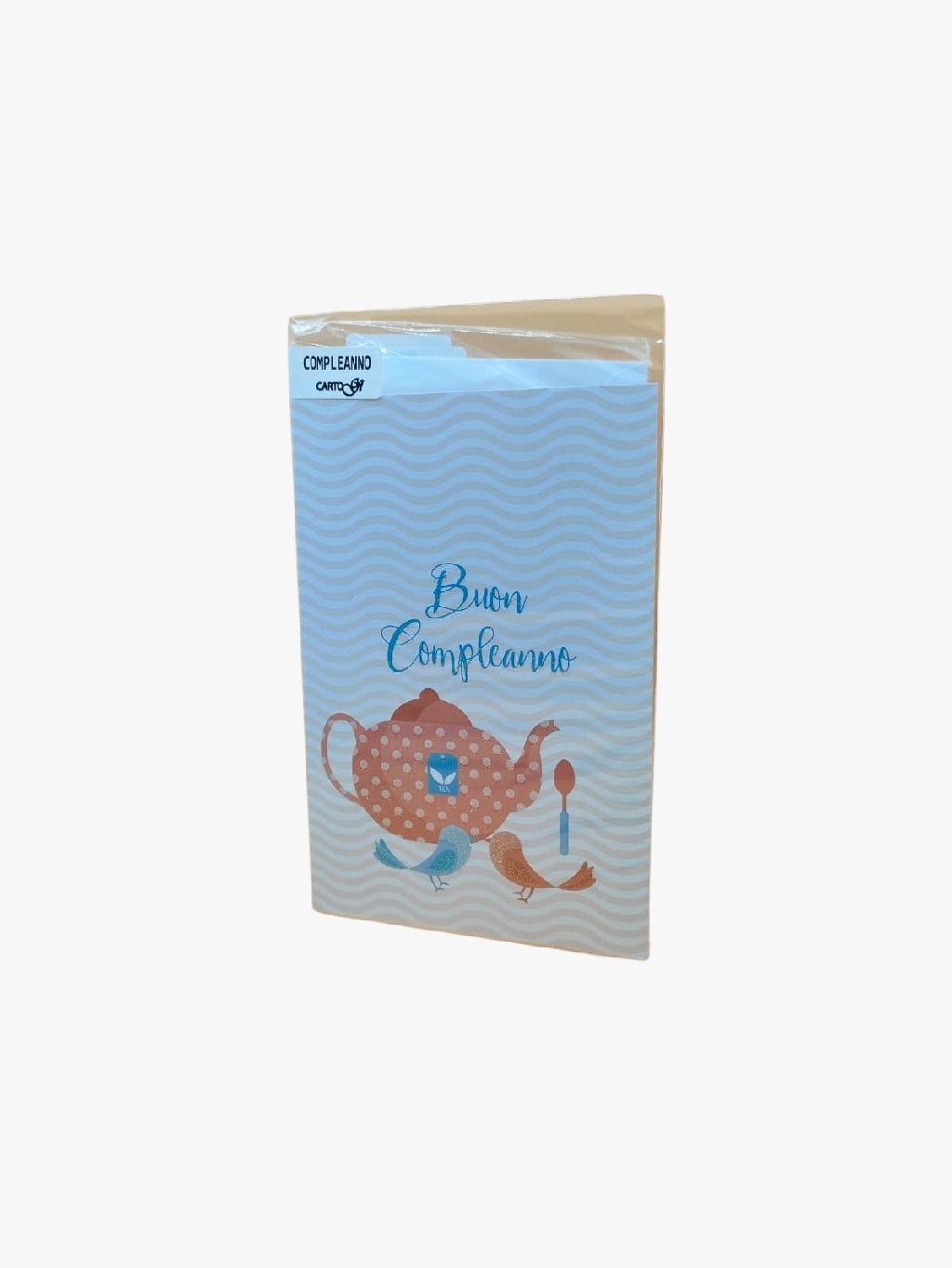 BIGLIETTO AUGURI BUON COMPLEANNO UCCELLINI E THE - BIGLIETTI AUGURI ...